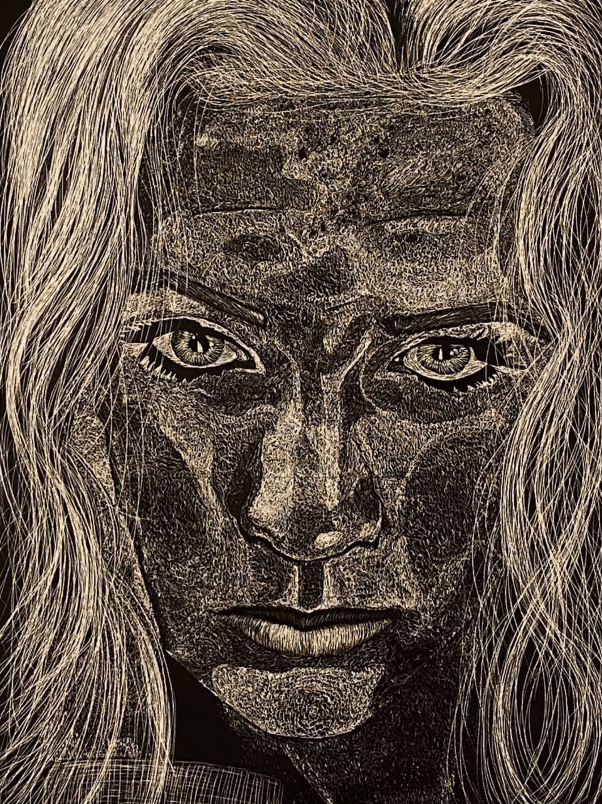 Custom Art Handmade Scratchboard From Photo, Perfect Gift & Memory ...