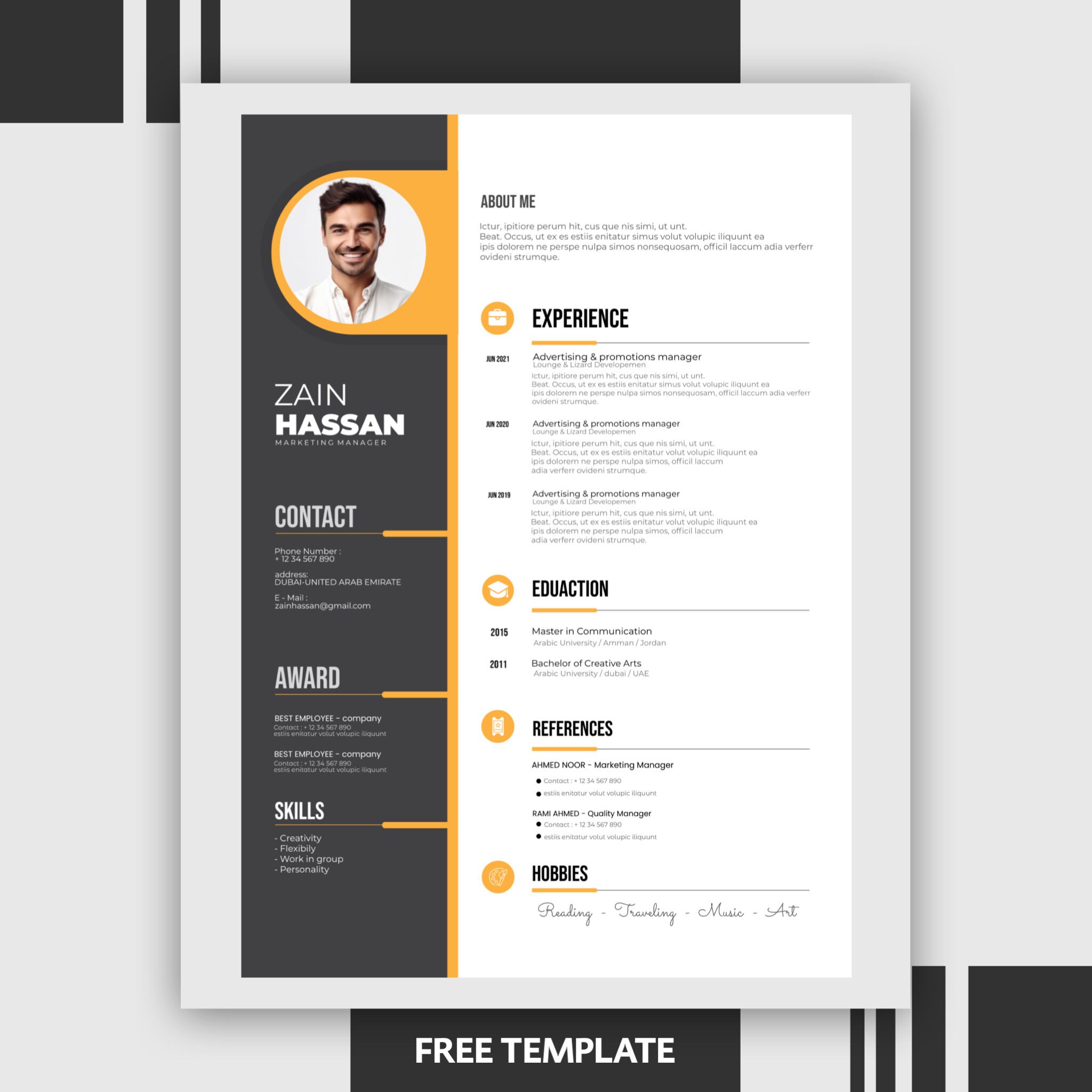 PP Resume Template 2024 Modern Template - Etsy