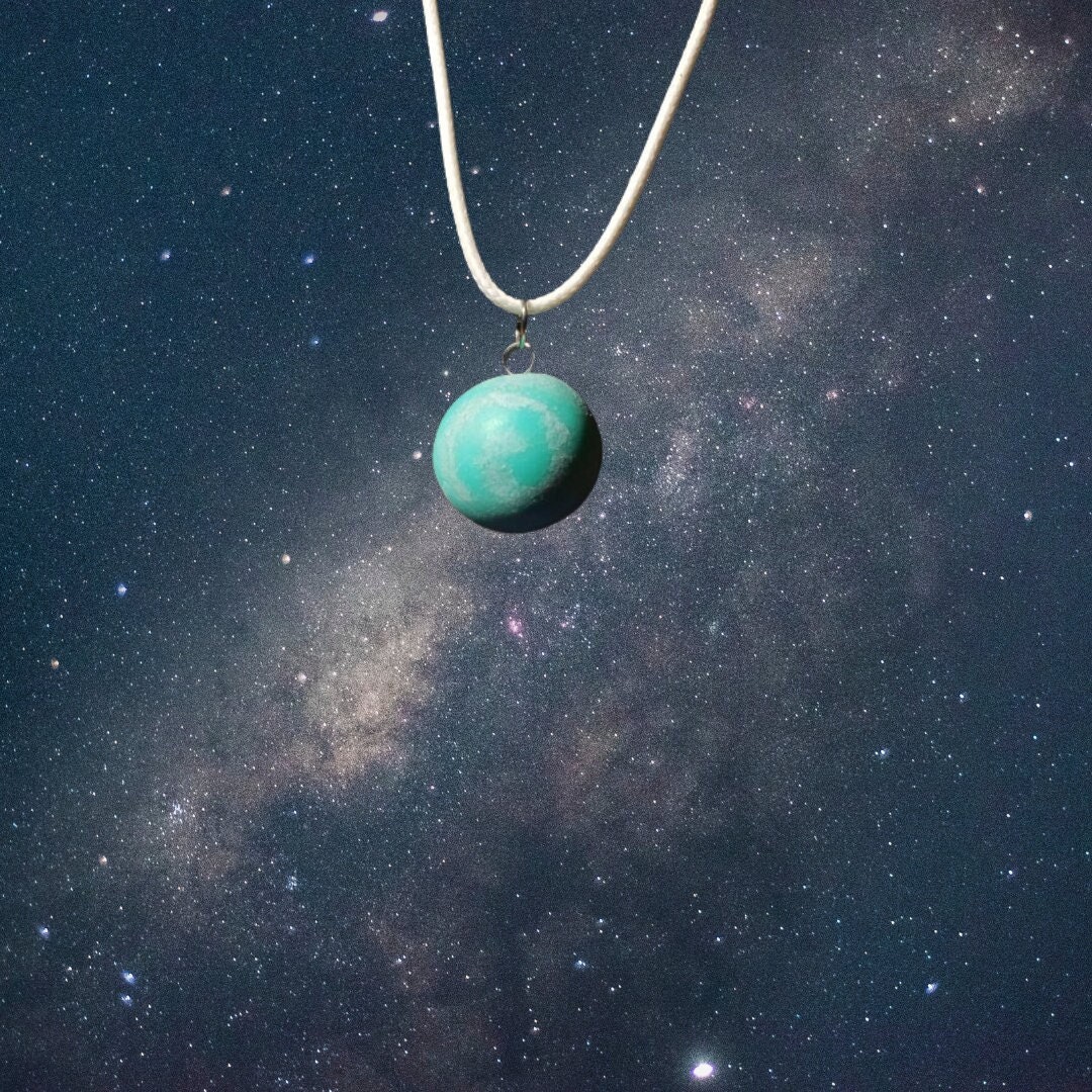 Planet Uranus Necklace - Etsy