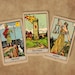 Vintage Tarot Cards, Vintage Tarot Deck, Old Tarot Deck, Old Tarot Cards, Antique Looking Tarot ...