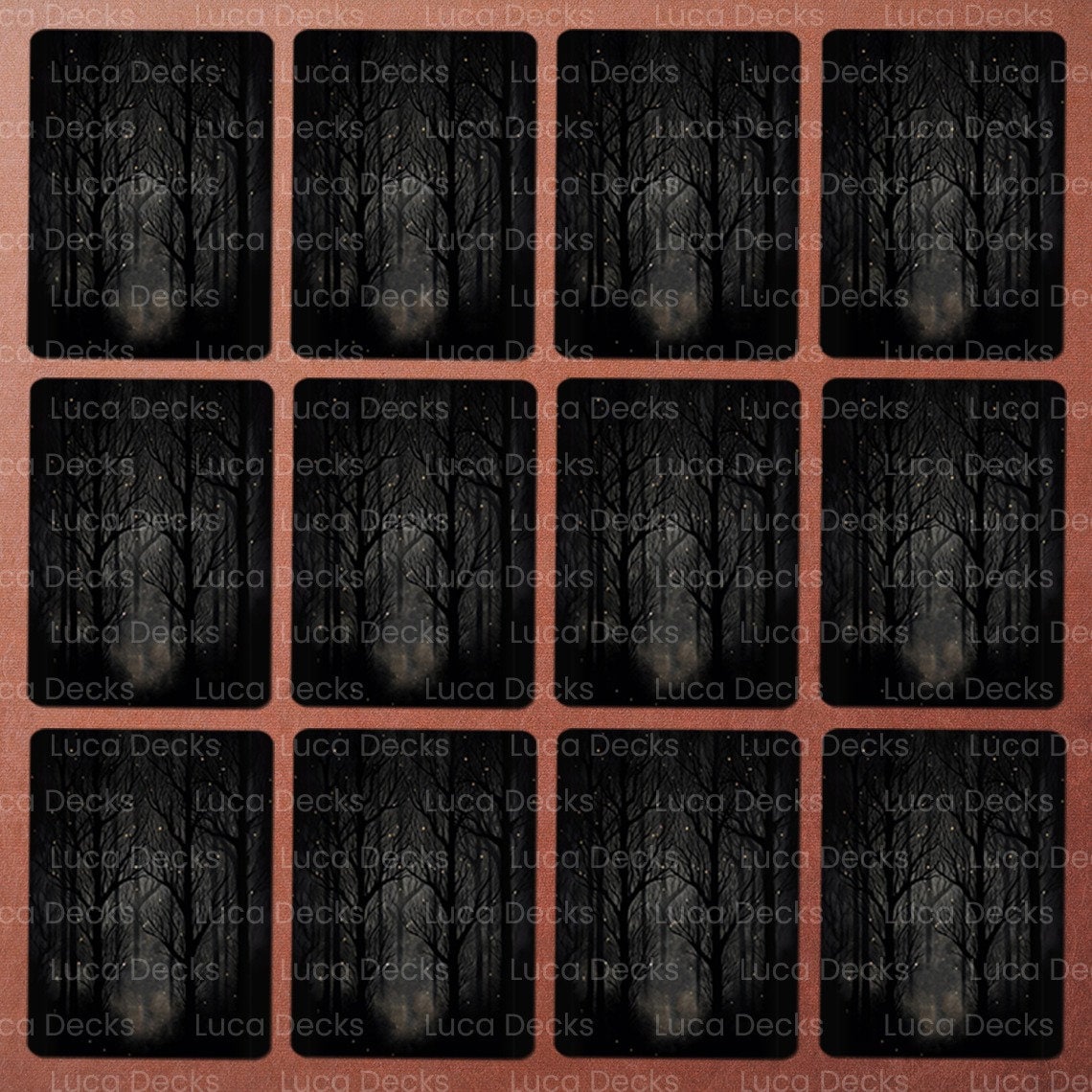 Mystical Lenormand Cards, Gothic Oracle Card, Petit Lenormand, Grand ...