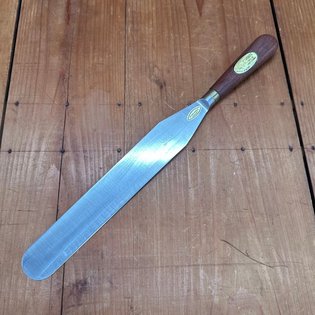 New Vintage Vorex 10 Spatula Forged Stainless Steel Rosewood Thiers - Etsy