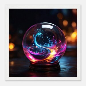 Wall Art Stunning Magical Orb - Etsy