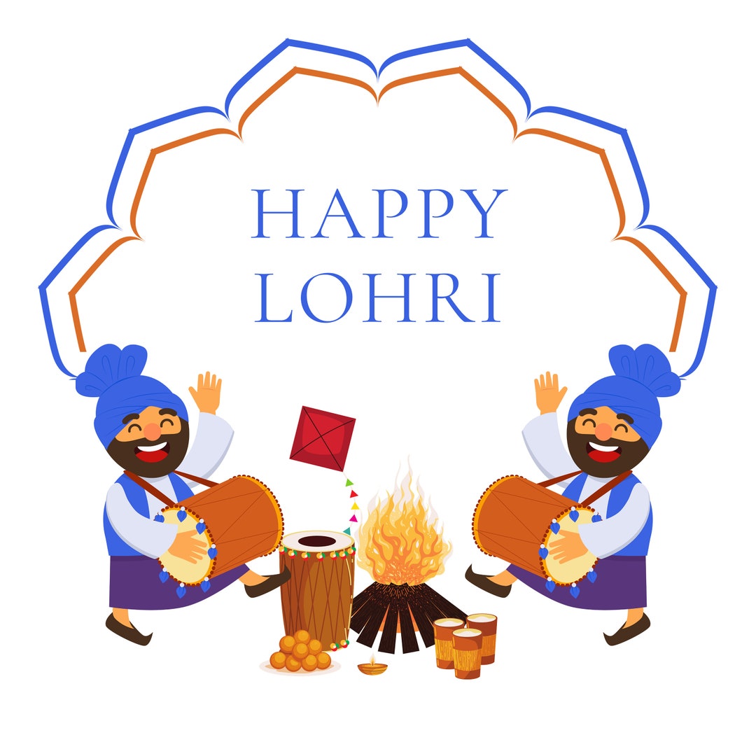 Happy Lohri Stickers - Etsy