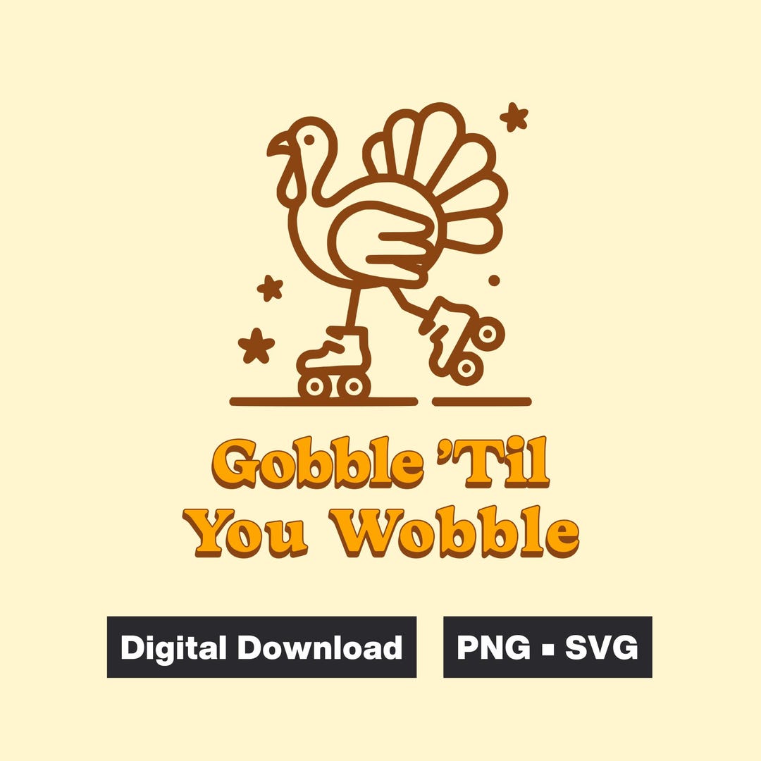 Gobble Svg, Friendsgiving 2024 Svg & Png, Friendsgiving Png, Friends ...
