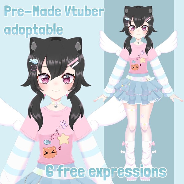 Vtuber Model Body Base - Etsy