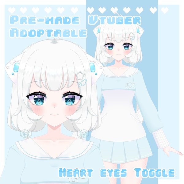 Premade Vtuber Model - Etsy