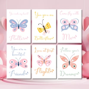 Butterfly Valentine's Day Template | Valentine's Day Card | Valentine ...