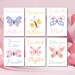 Butterfly Valentine's Day Template Valentine's Day Card Valentine Gift ...