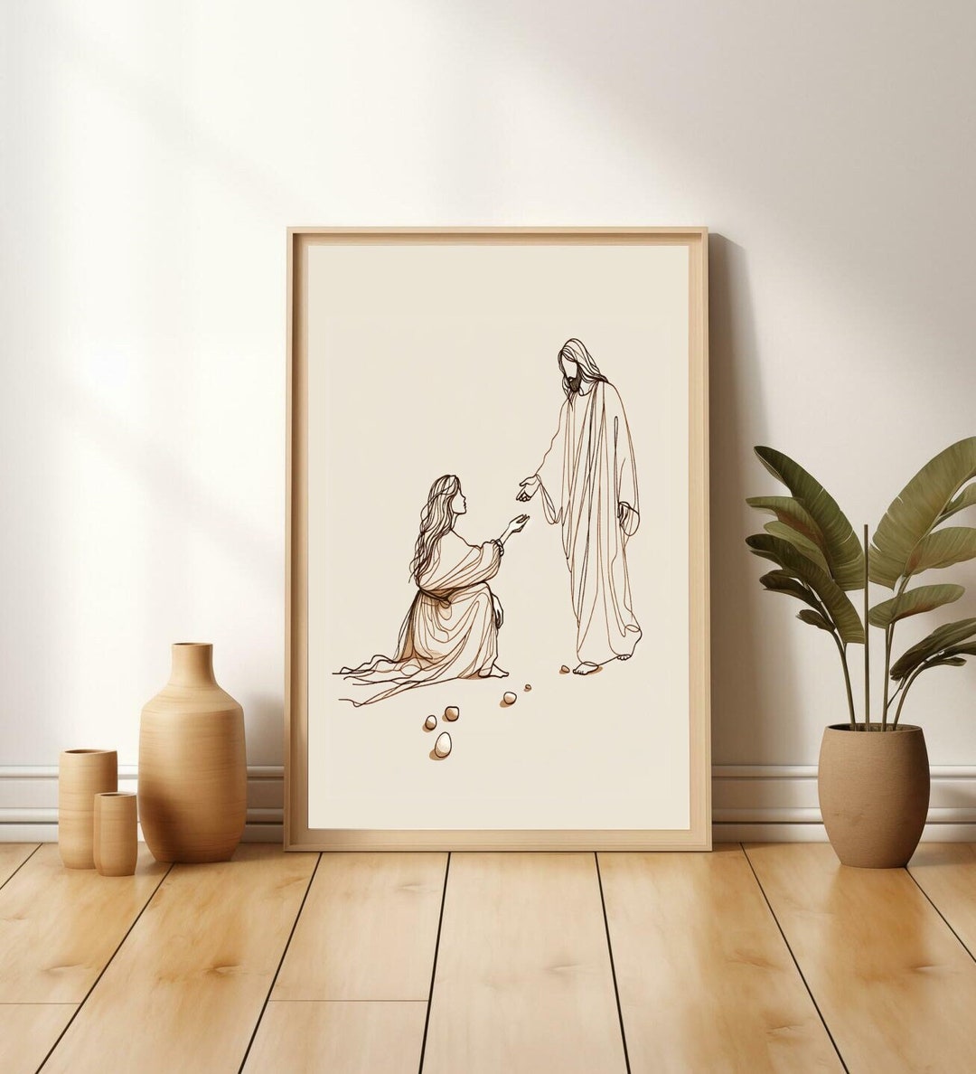 Redemption in the Sand: Woman Caught in Sin || DIGITAL DOWNLOAD, Modern ...