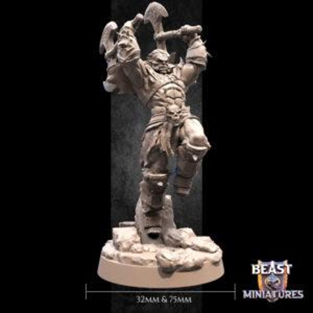 Kragar Jumping | Beast Miniatures | Dungeons and Dragons | Tabletop ...