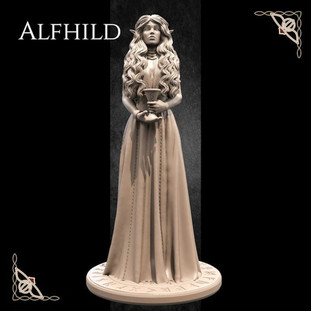 Alfhild | Beast Miniatures | Norse Gods | Valhalla | Altar | Pagan ...