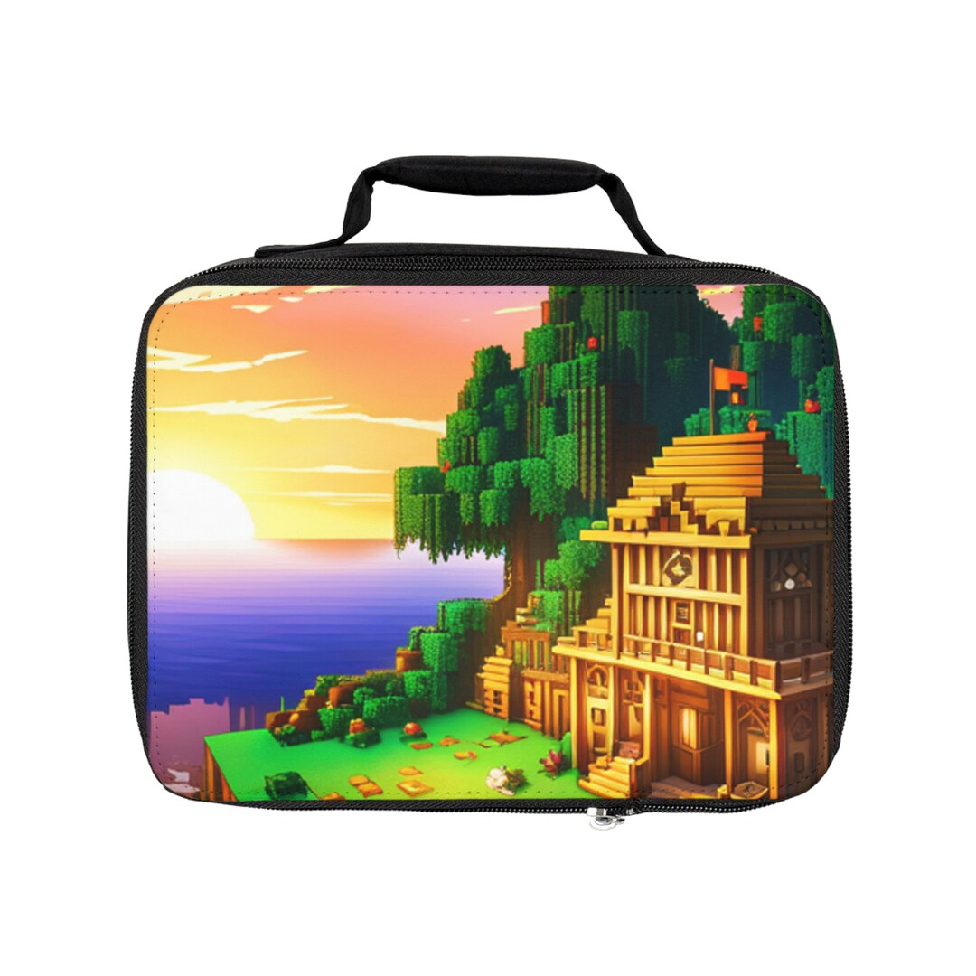 Minecraft Lunch Bag - Etsy