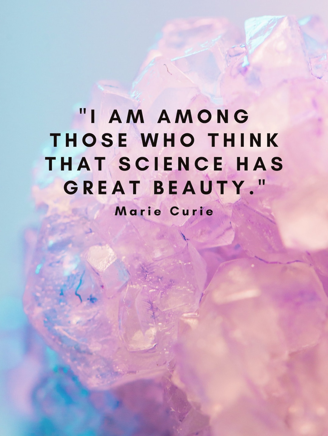 Marie Curie Quote Phone Wallpaper/poster - Etsy