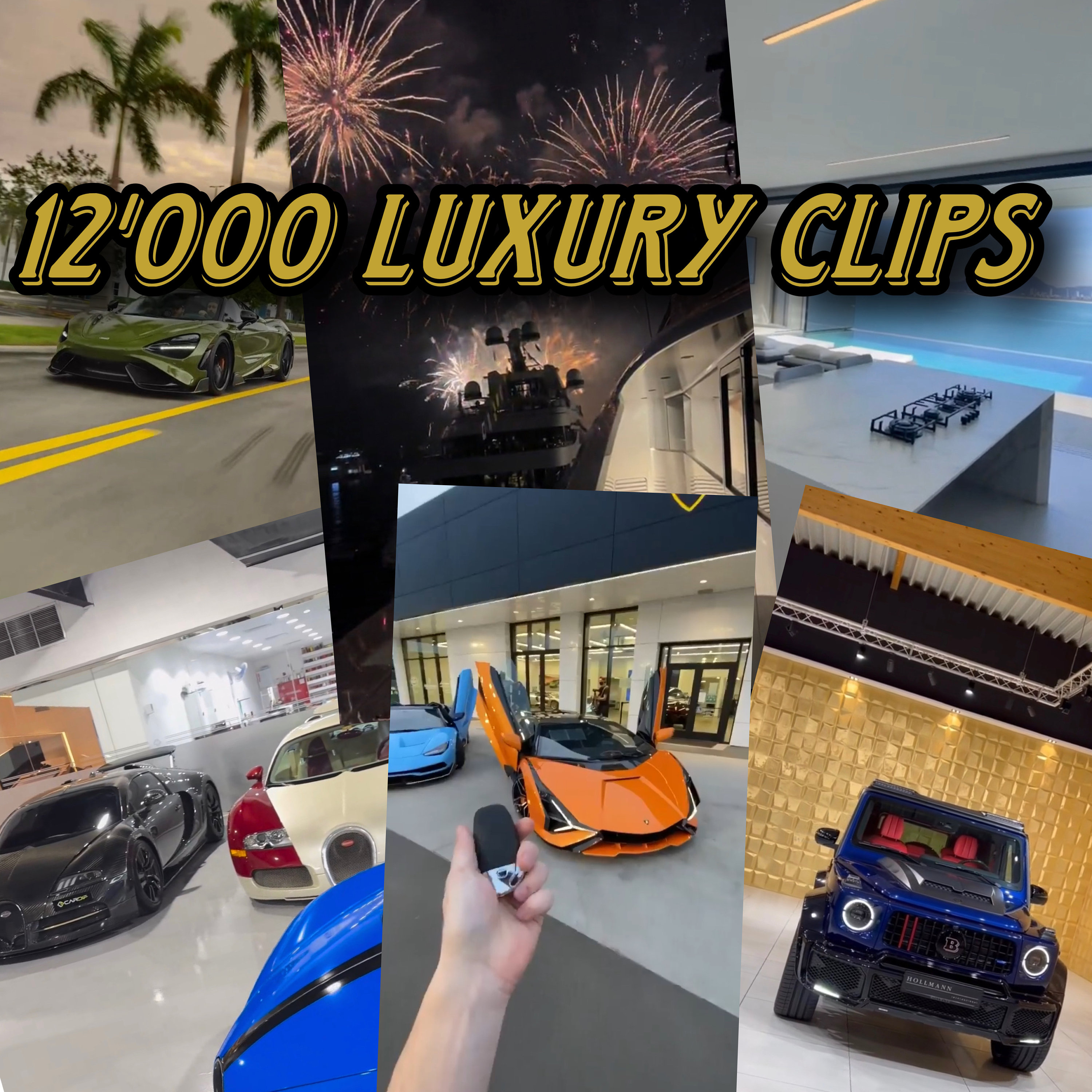 Luxury Clips (12‘000 Clips + 4k High Quality) - Etsy