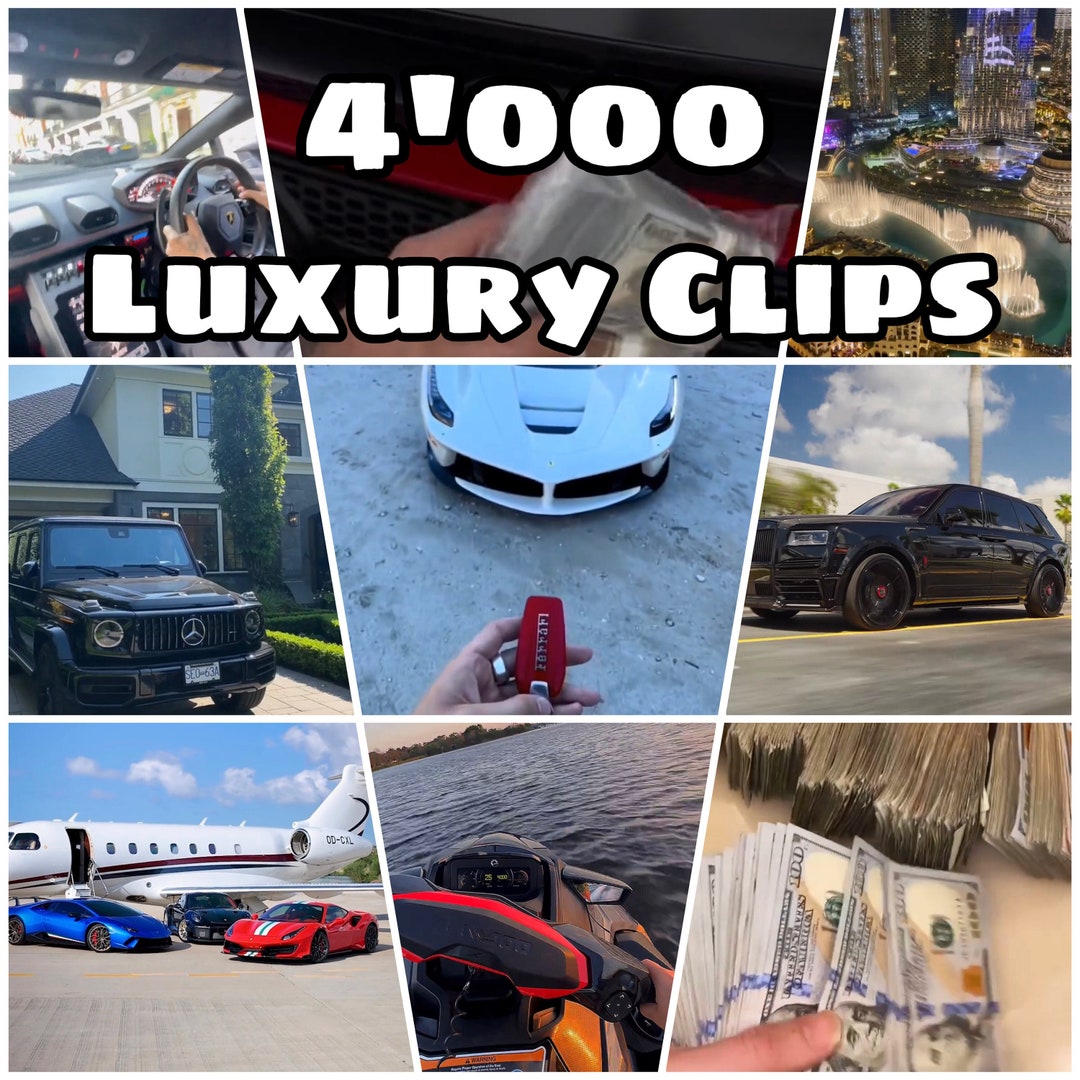 Luxury Clips (4‘000 Clips+4k High Quality) - Etsy