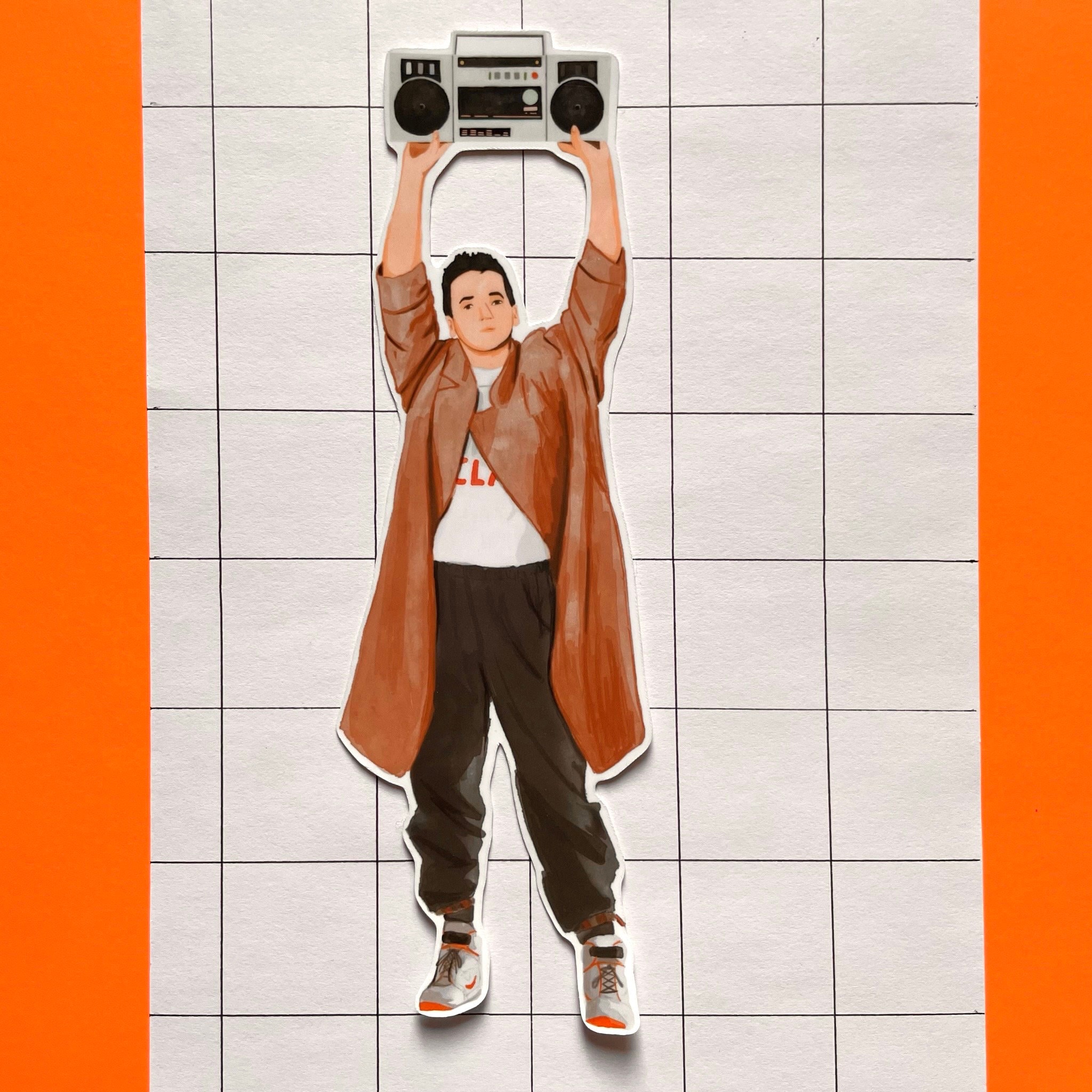 Say Anything Lloyd Dobler Sticker - Etsy