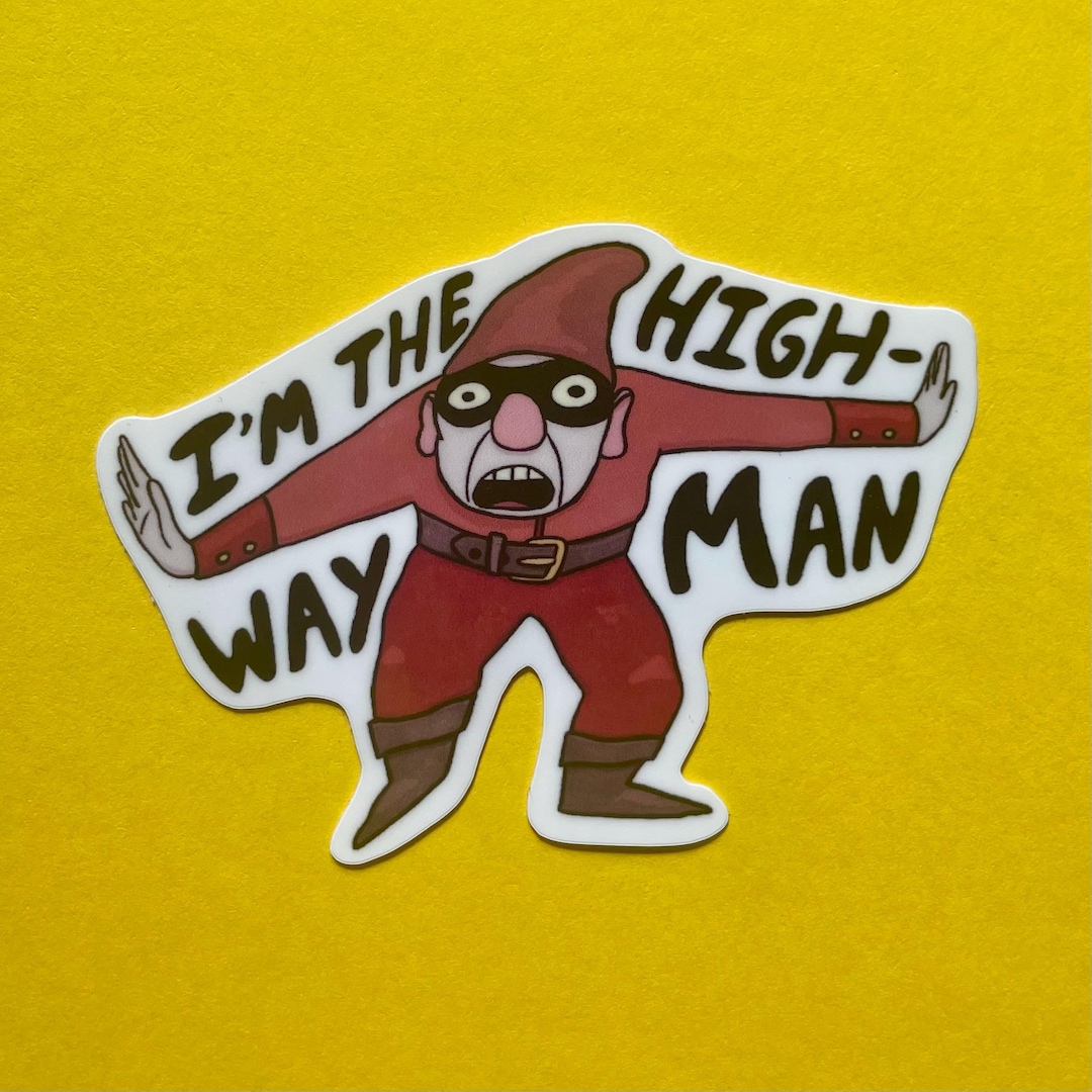 OTGW the Highway Man Sticker - Etsy