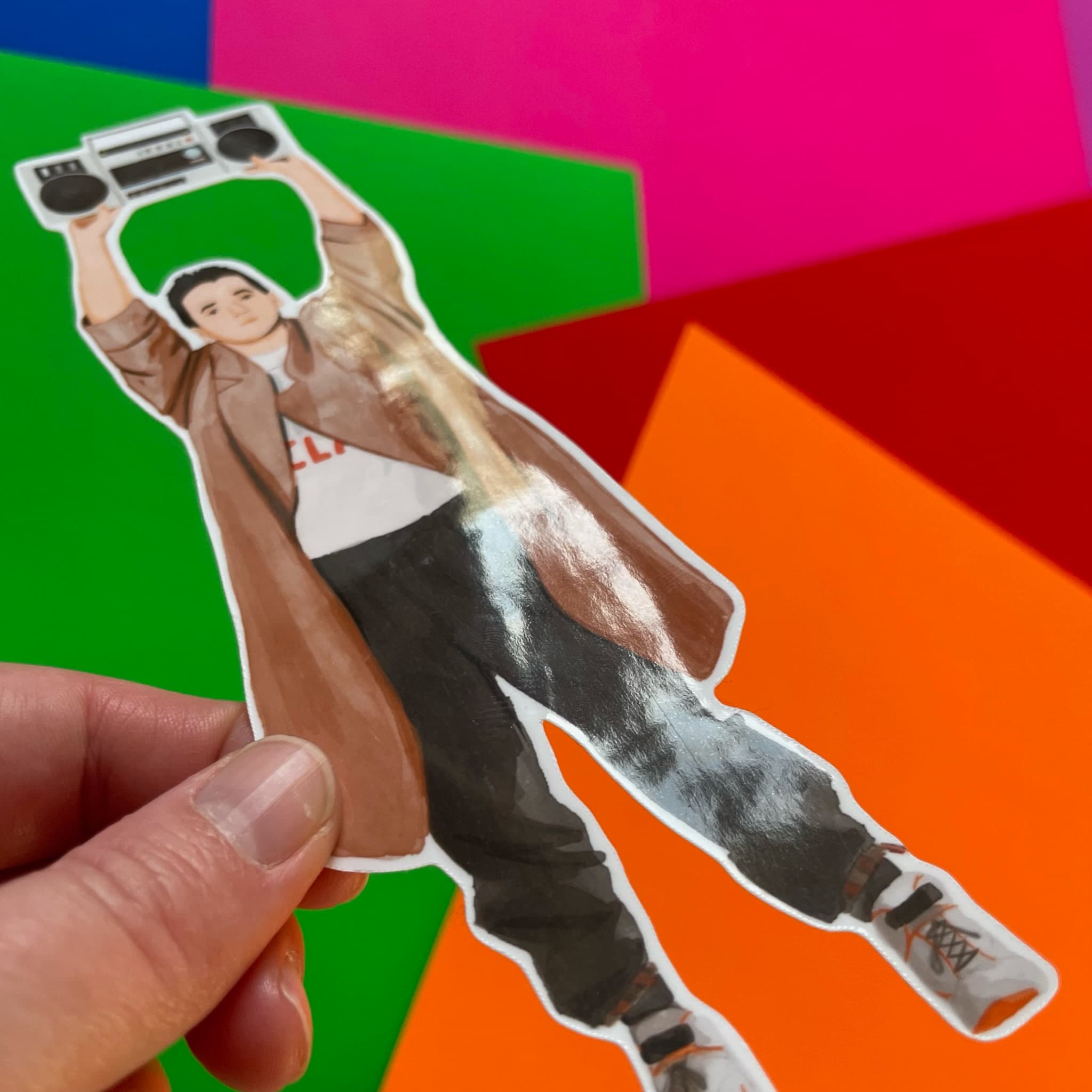 Say Anything Lloyd Boombox Sticker - Etsy
