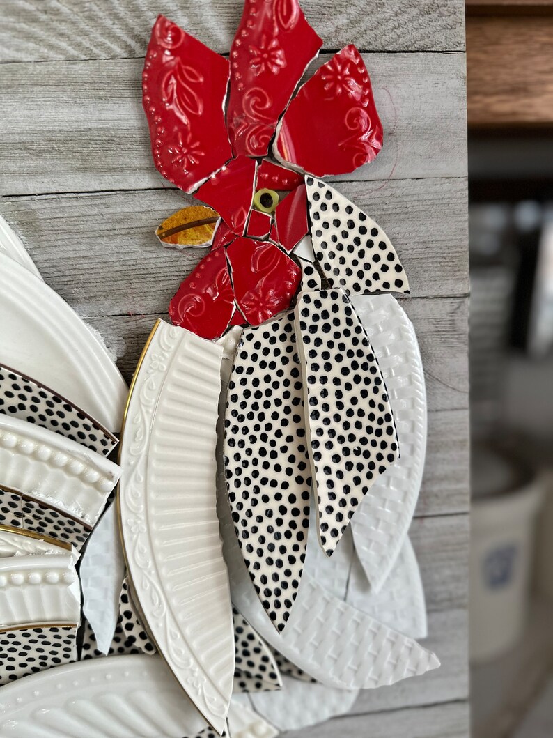 Farmhouse Rooster for Kitchen Decor for Rooster Collectors for Gifts on ...