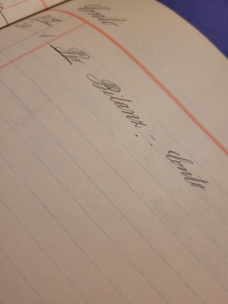 Handwritten Notebooks From 1909 - Etsy