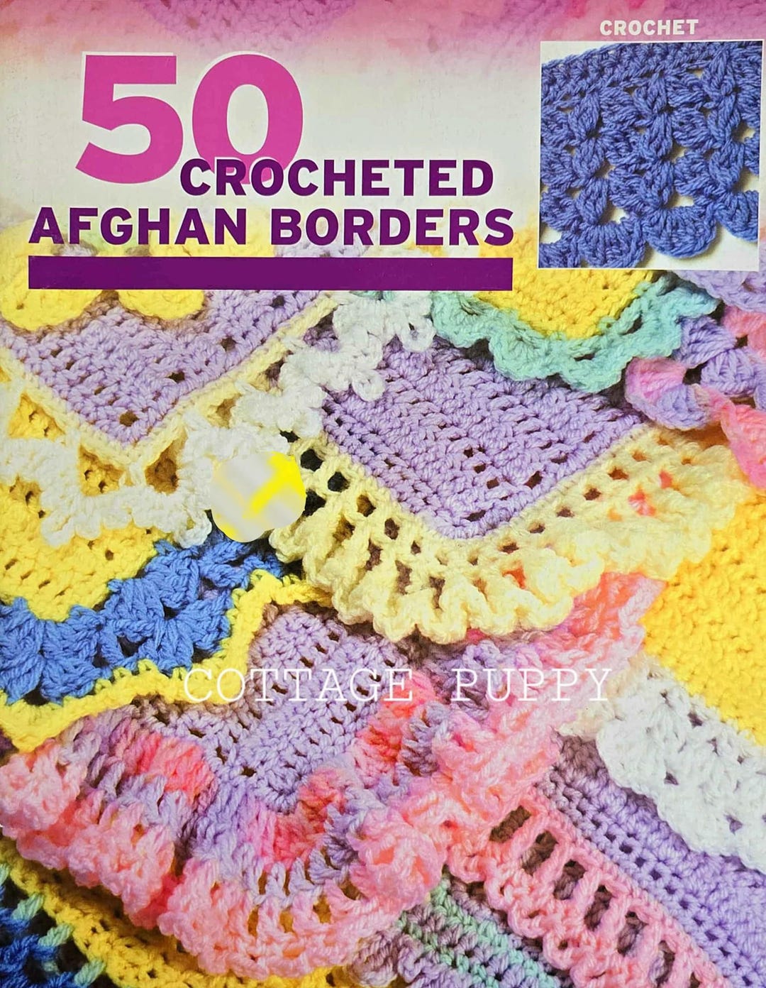 PDF CROCHET PATTERN: Vintage 50 Crochet Borders, Vintage Crochet Pattern, Crochet Pattern Bundle ...