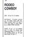 PDF CROCHET PATTERN: 1990 Rodeo Cowboy Pillow Crochet Pattern, Vintage ...