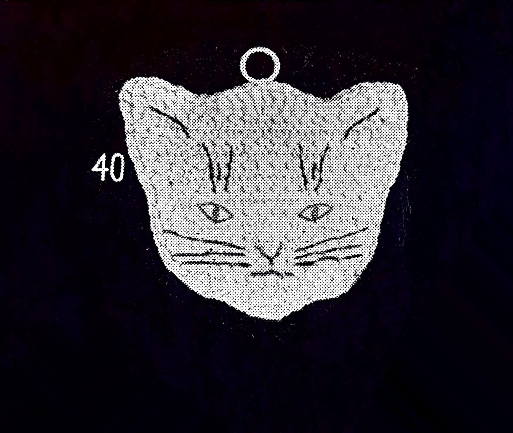 PDF CROCHET PATTERN: Vintage Cat Potholder Crochet Pattern, Vintage ...