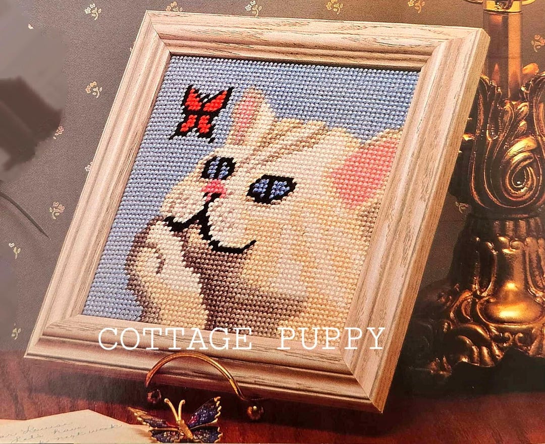 PDF PLASTIC CANVAS: 1993 Cat Portait Canvas Pattern Plastic Canvas Cat ...