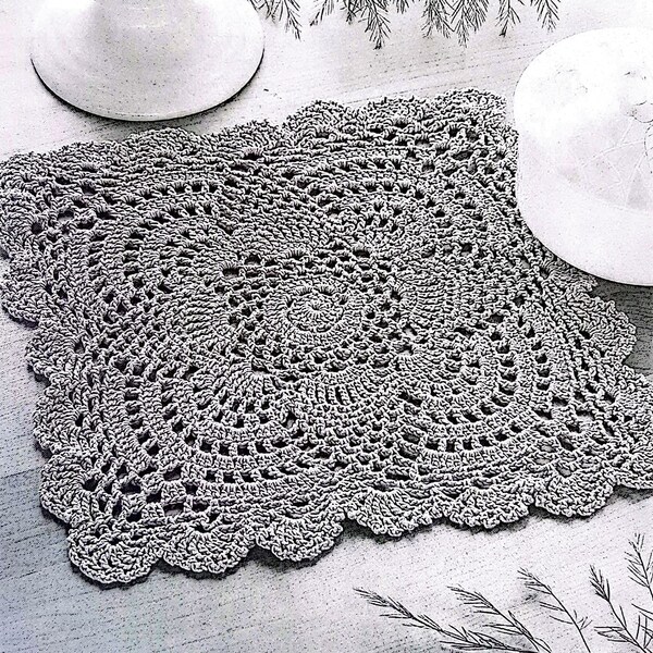 Square Doilies - Etsy