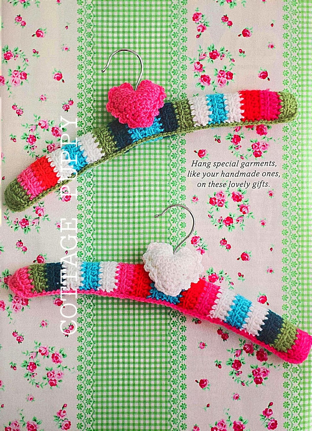 PDF CROCHET PATTERN: Heart Hanger Cover Crochet Pattern, Decor Crochet ...