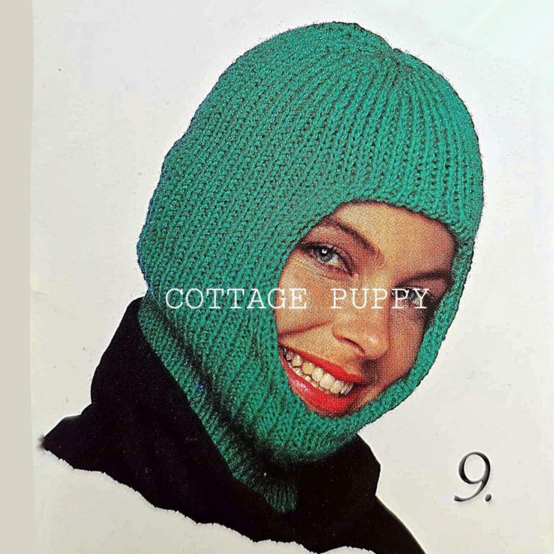 Balaclava Pattern - Etsy