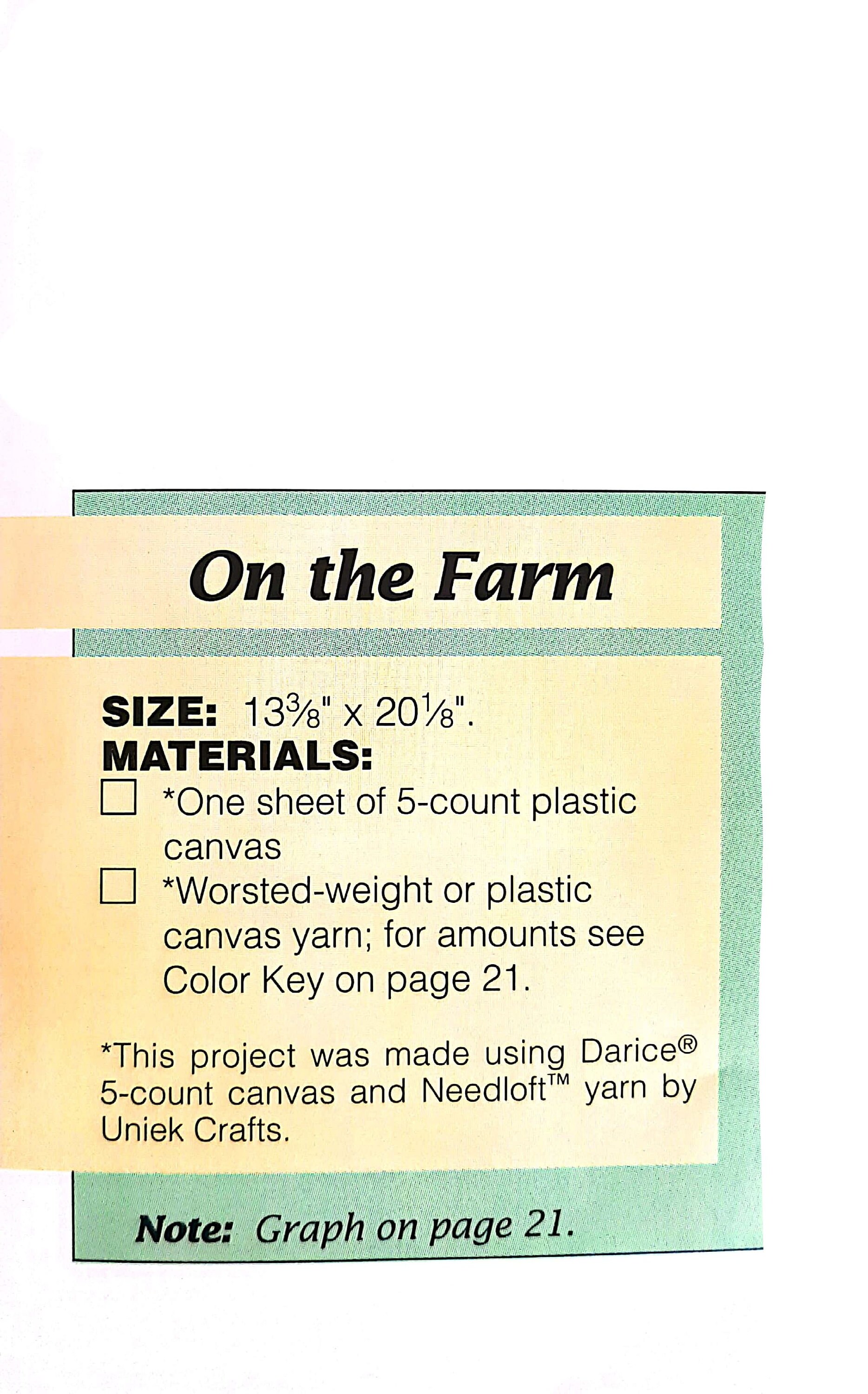 PDF PLASTIC CANVAS: 1993 Cows Wall Hanging Plastic Canvas Pattern, Farm ...