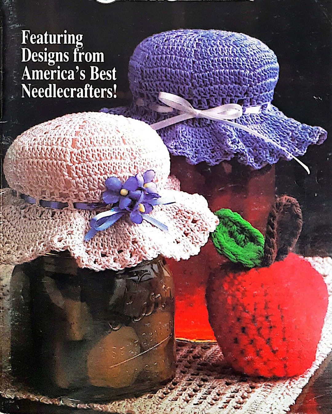 PDF CROCHET PATTERN: 1987 Jar Bonnets Crochet Pattern, Download Crochet ...