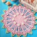 PDF CROCHET PATTERN: Sand Castles Doily Crochet Pattern, Vintage ...