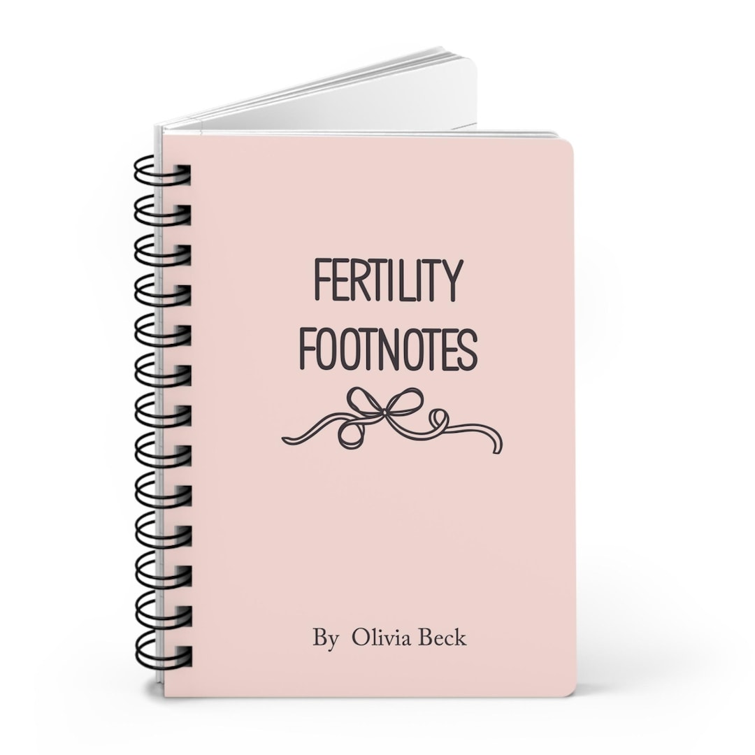 Personalized Fertility Journal: TTC Notebook, IVF Gift - Etsy