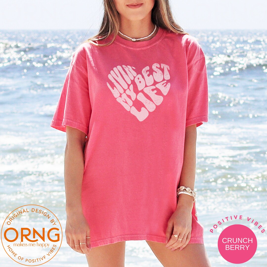 Self Care Shirt, Self Love Stay Positive Livin My Best Life Mental ...