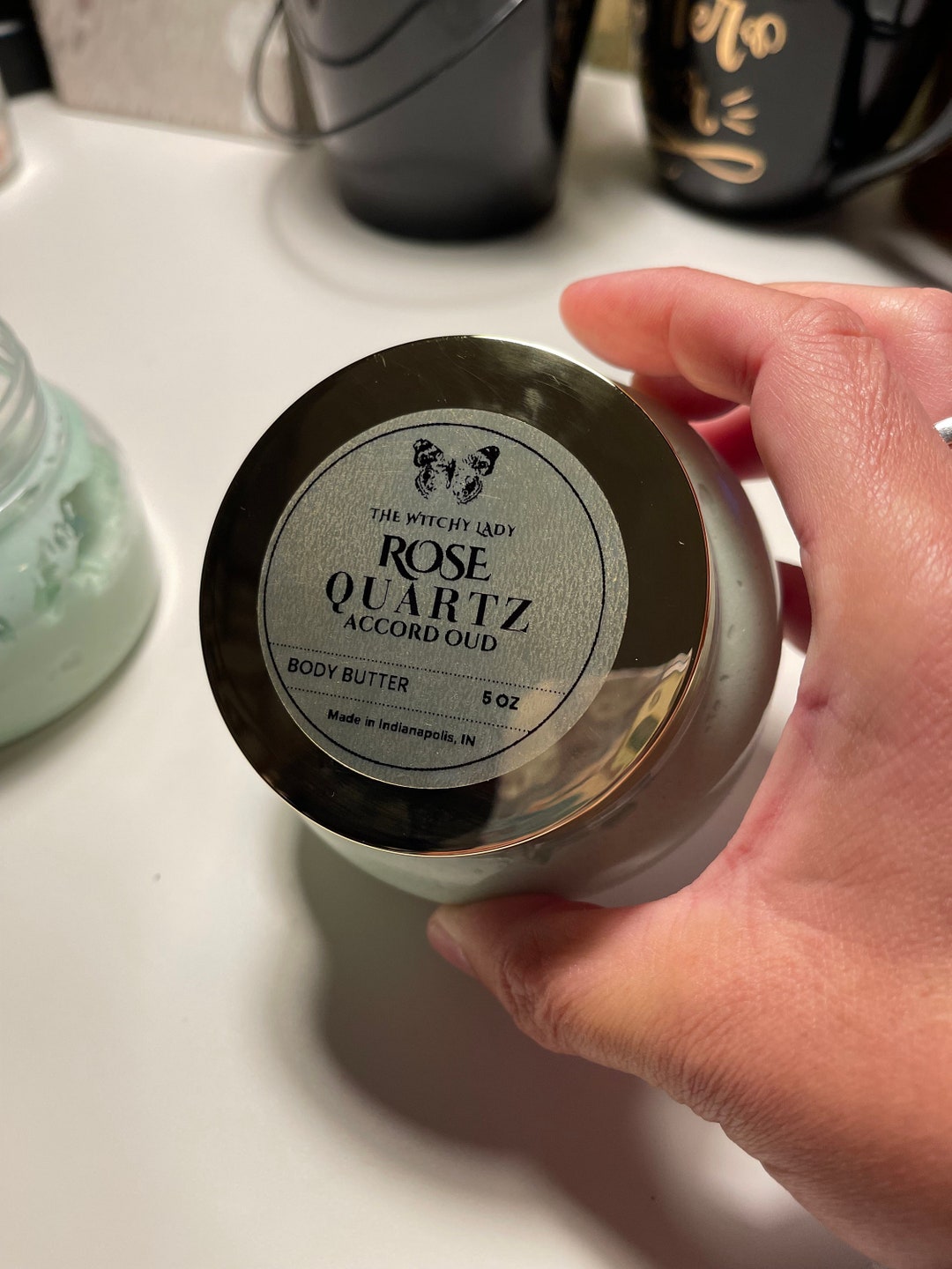 WHIPPED BODY BUTTER Rose Quartz - Etsy