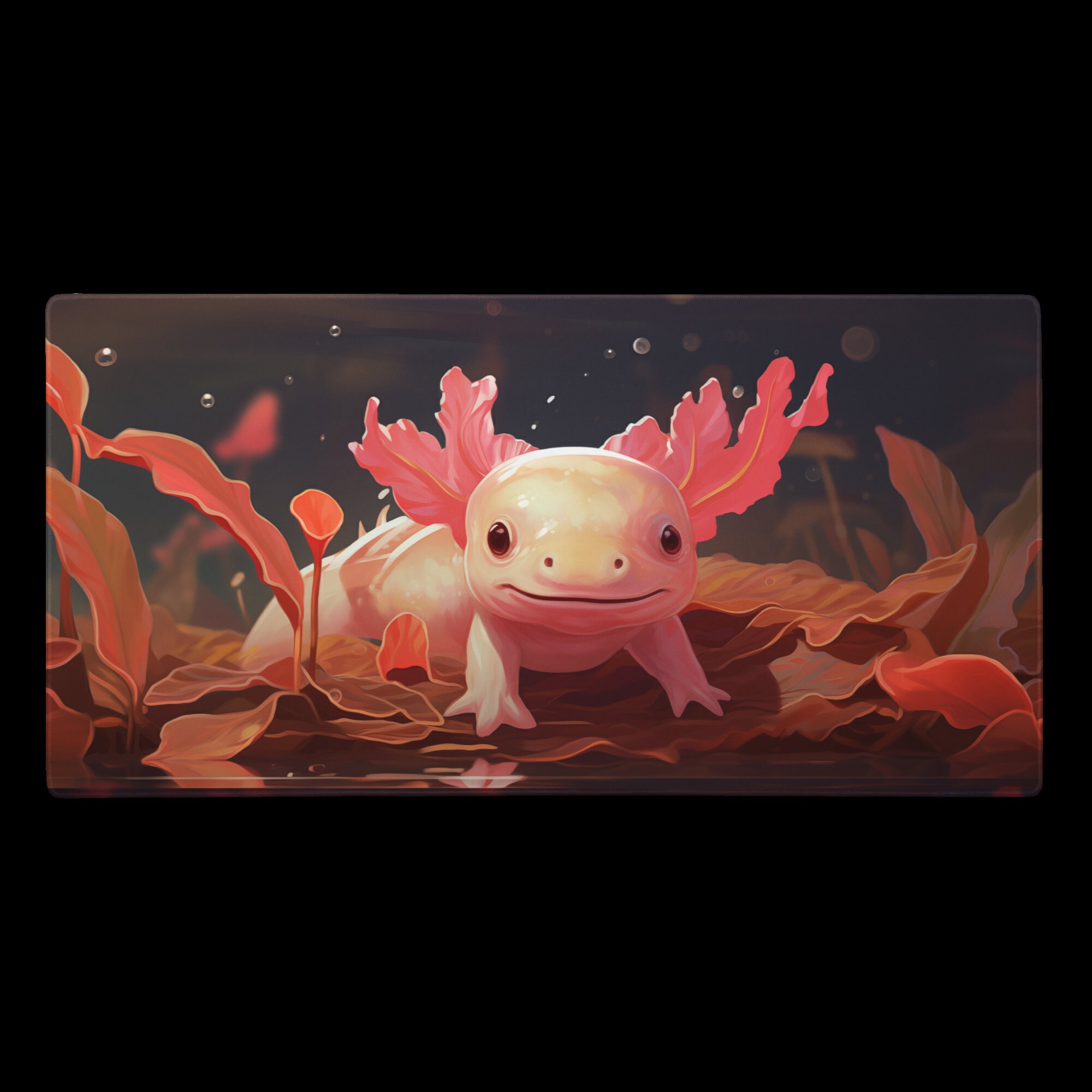 Axolotl Mouse Pad Gamer Desk Mat Axolotl Desk Pad Axolotl Deskmat ...