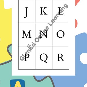 Alphabets All Capitals - Cut Out - Etsy