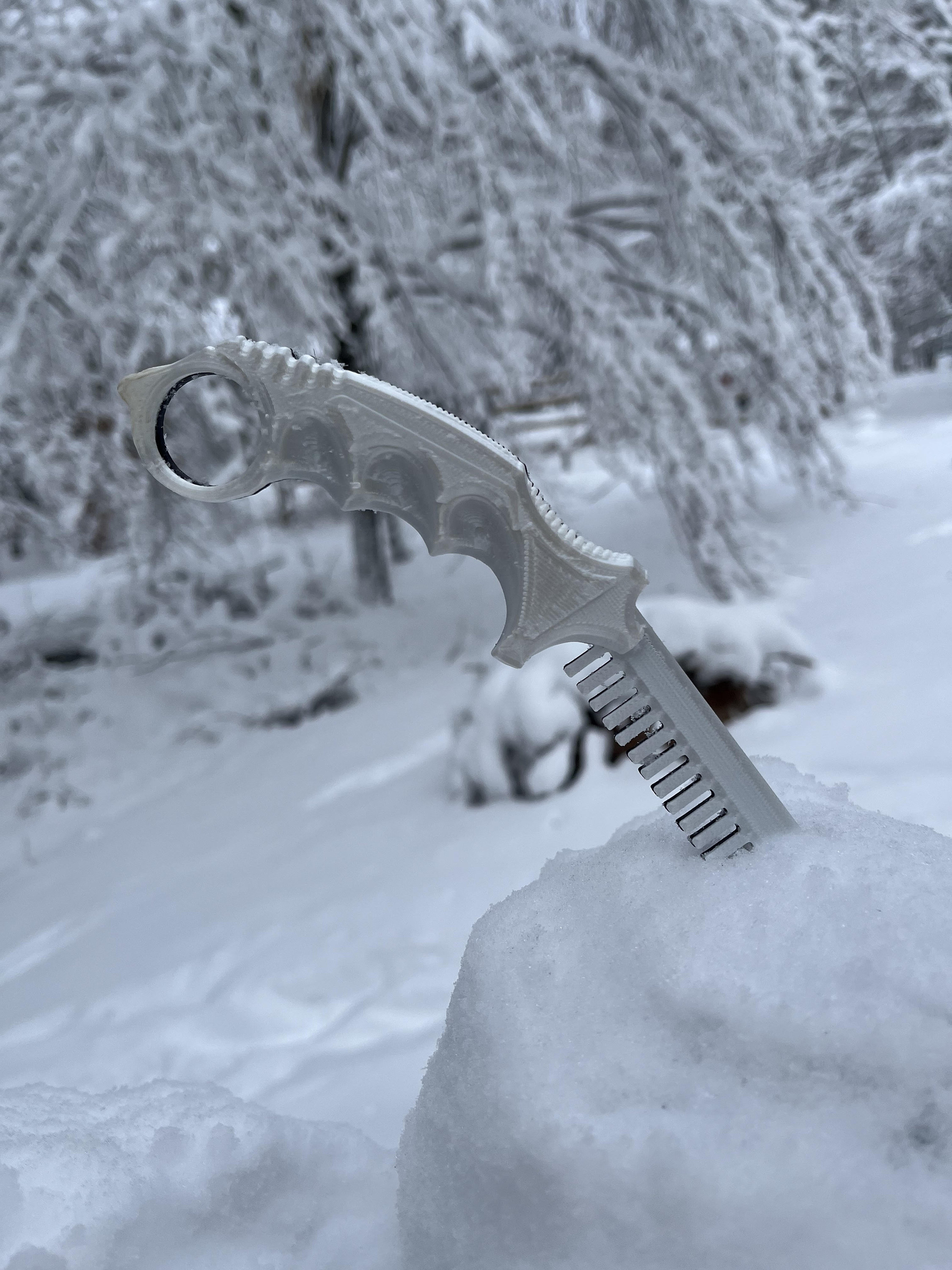 CSGO Karambit Comb Toy, PLA, 3d Printed Materials, Knife, Counterstrike, Cs2, Fidget Toy, Gift ...