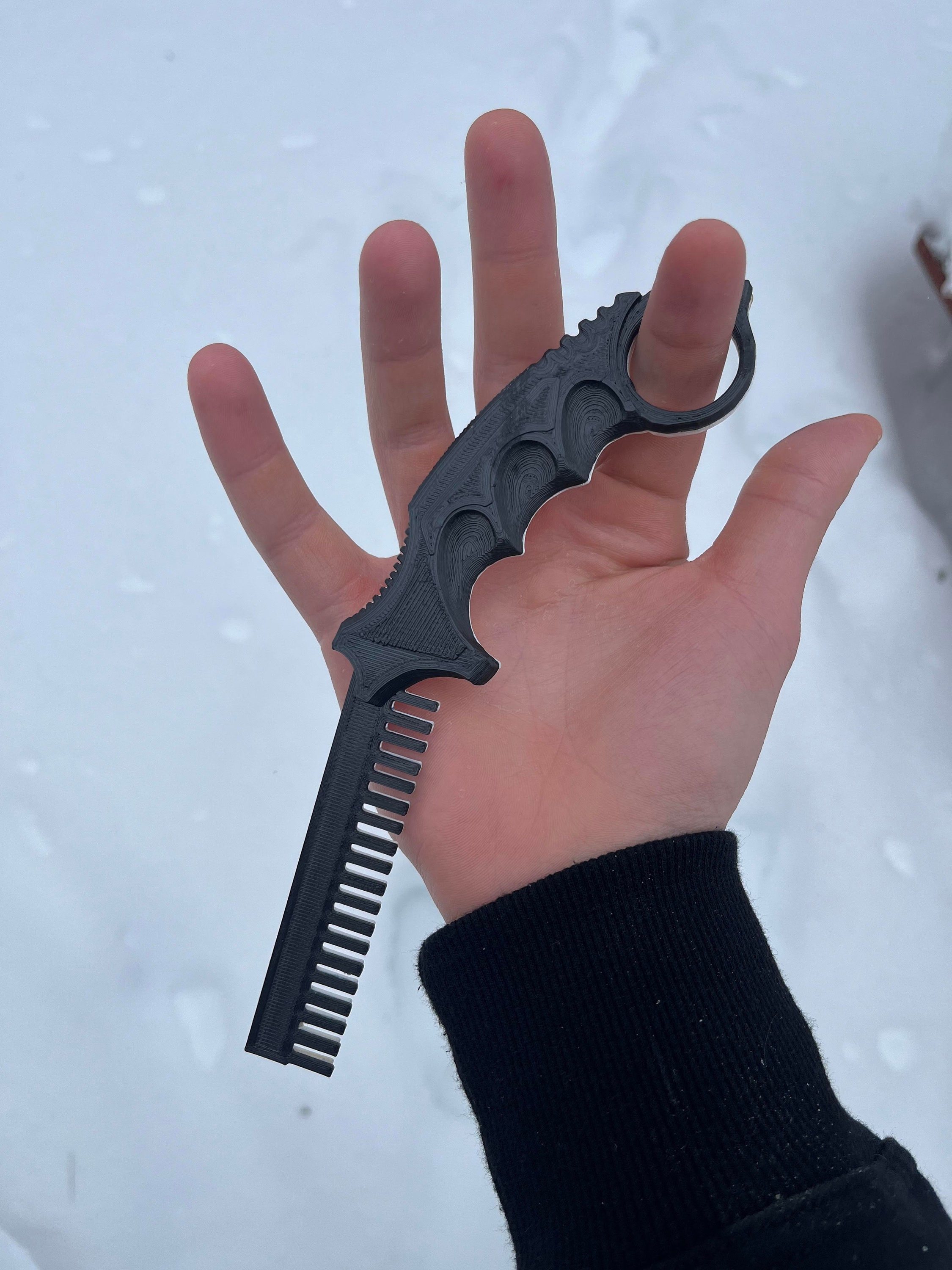 CSGO Karambit Comb Toy, PLA, 3d Printed Materials, Knife, Counterstrike, Cs2, Fidget Toy, Gift ...