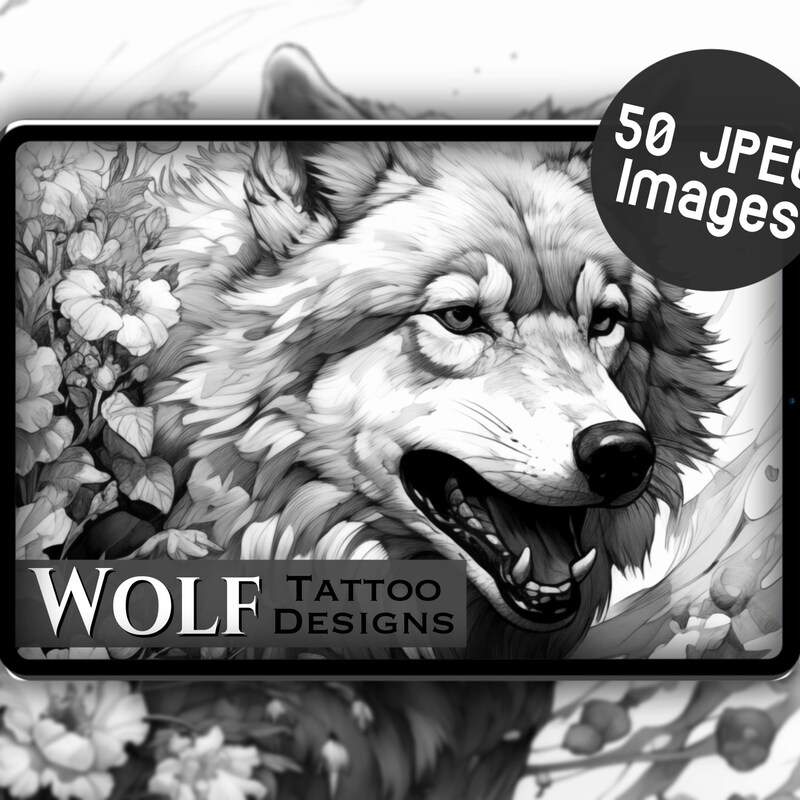 Gray Wolf Art - Etsy