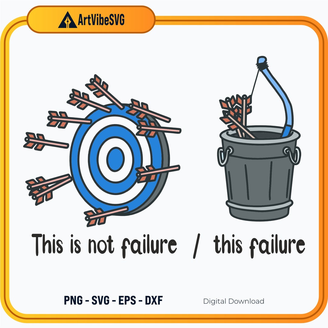 This is Not Failure - This Failure SVG Motivational Quote Design for ...