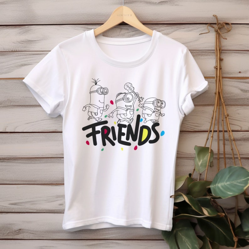 Minions Friends Svg Bundle, Cute Cartoon SVG, Digital Download, Cricut ...
