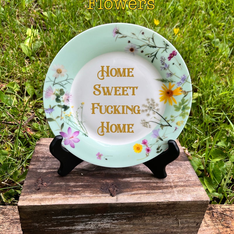 Home Decor Plate - Etsy