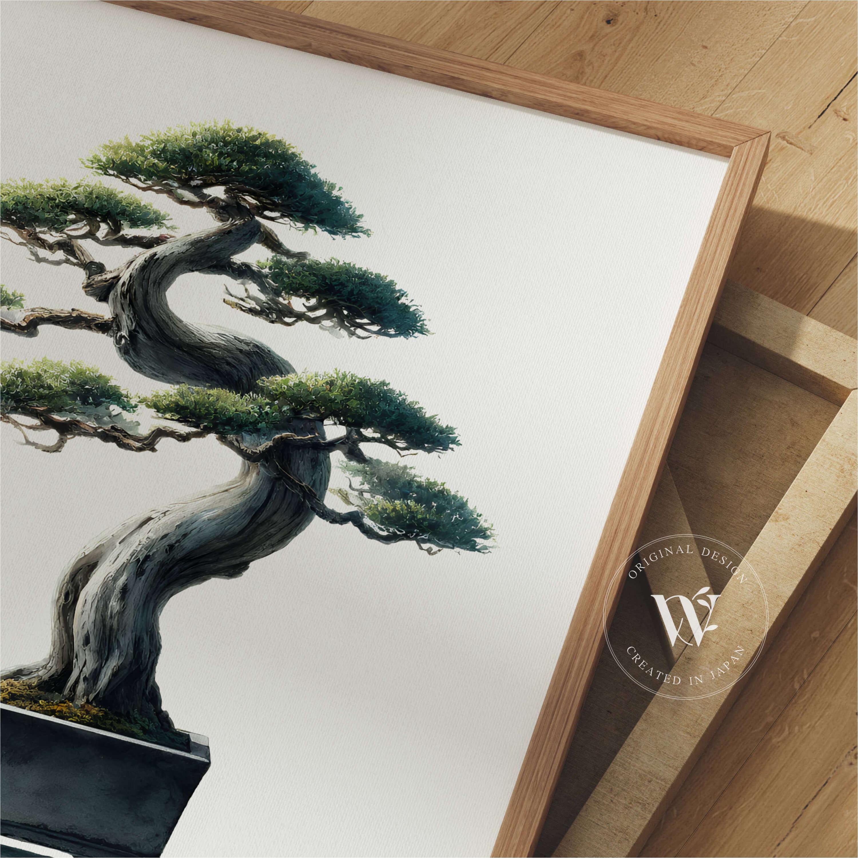 Unique Bonsai Definition Digital Printable Wall Art: Japanese Language ...