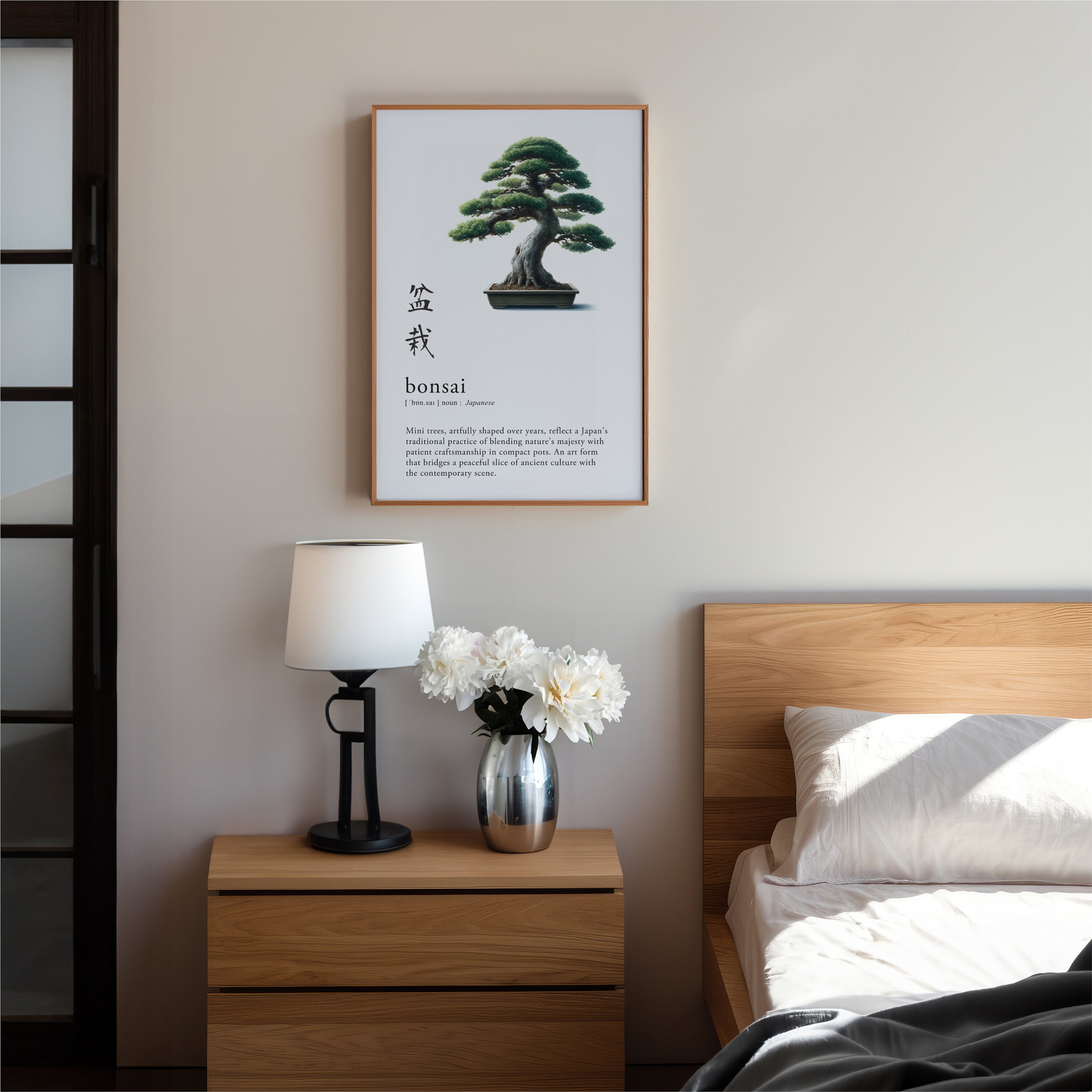 Bonsai Definition Print, Bonsai Art, Bonsai Poster, Japanese Wallart ...