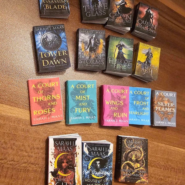Mini Book Covers - Etsy
