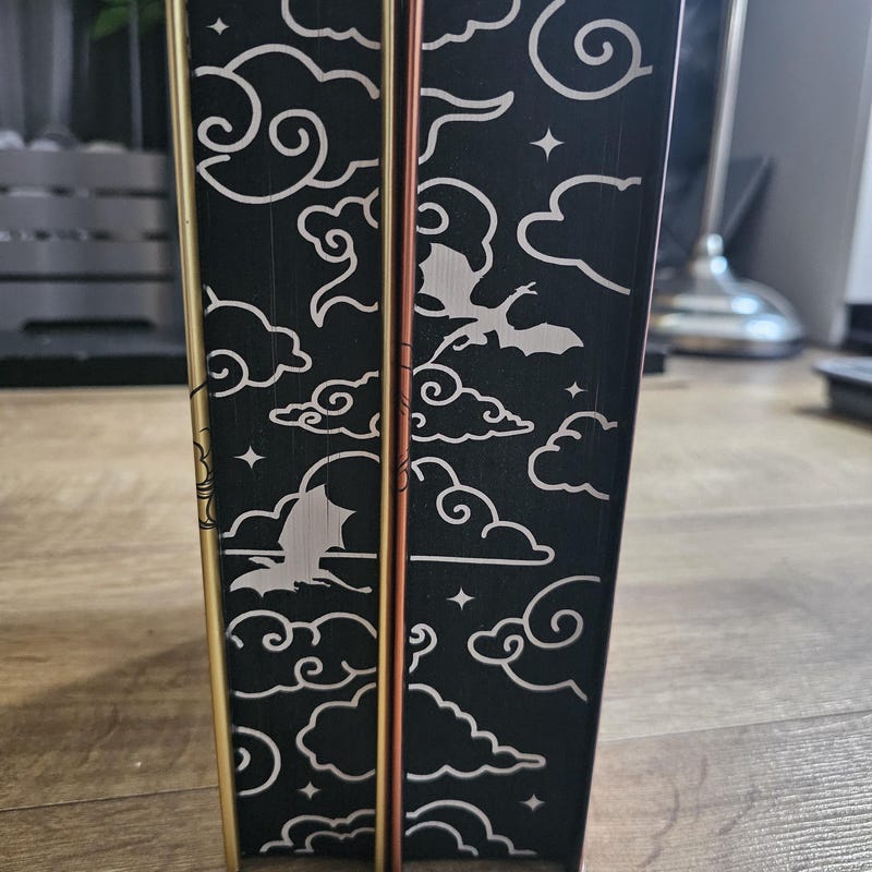 Book Edge Stencil - Etsy